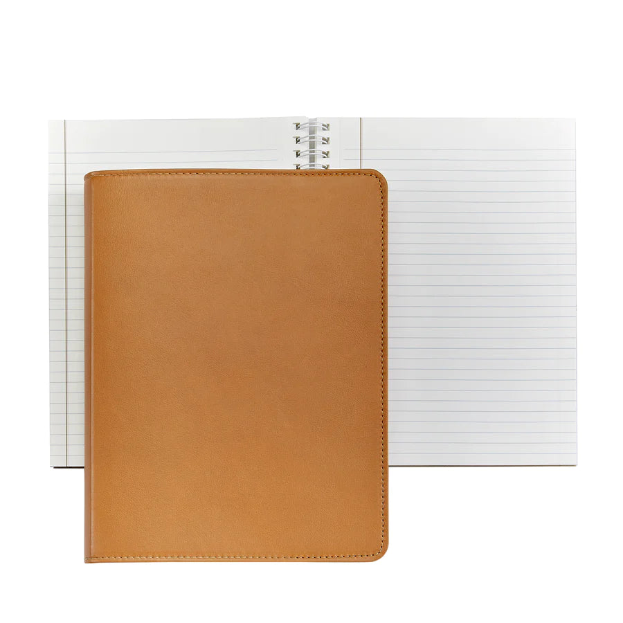 Leather Refillable Notebook 9" Traditional – Paper Twist